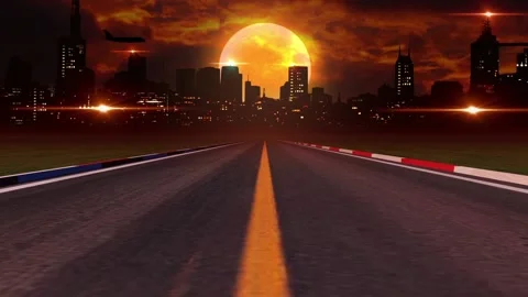 Racing Game Background Stock Footage ~ Royalty Free Stock Videos | Pond5