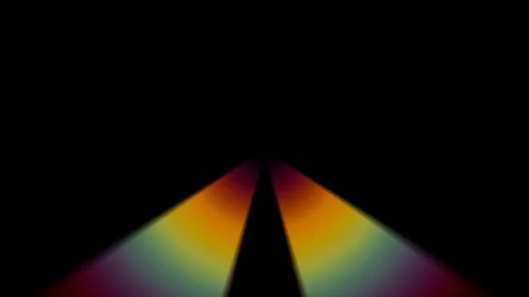 Retro rainbow fan shape seamless loop ro... | Stock Video | Pond5