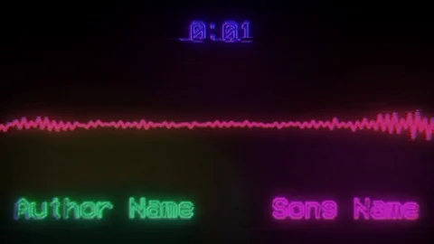 After Effects: Retro Screen Music Visualizer #109415101