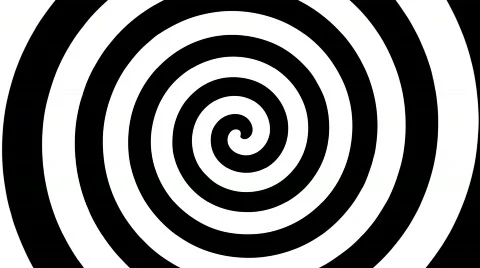 Retro Spiral w/ Alpha (30fps) | Stock Video | Pond5