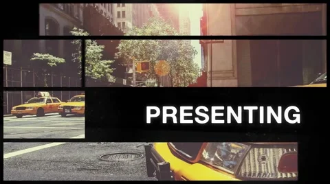 Retro Split Frames Slideshow ~ After Effects #47921024