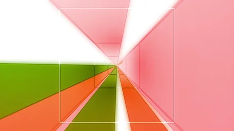 Retro square abstract looping CG backgro... | Stock Video | Pond5
