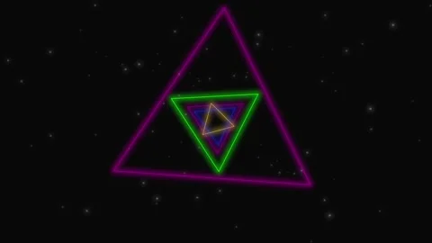 Retro themed animated video, a moving tr... | Stock Video | Pond5