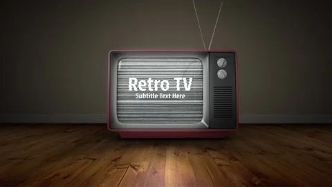 After Effects Template: Retro TV-Title #142129021 | Pond5