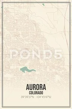 Aurora Colorado Street Map 5 Ways Map Aurora CO Web Printer Driver