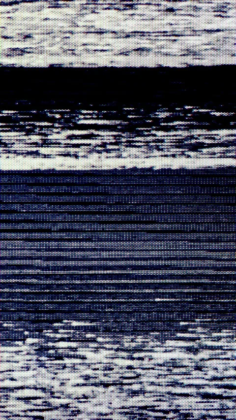 Retro VHS Screen With Flickering Static ... | Stock Video | Pond5