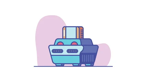 retro video game console animation | Stock Video | Pond5