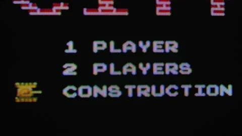 Retro video game Tank. Popular classic N... | Stock Video | Pond5