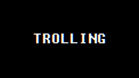retro videogame TROLLING word text compu... | Stock Video | Pond5