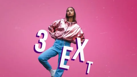 Retro Zoom Media Title ~ After Effects Project #236086946