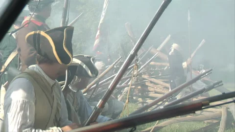 Musket Fire Stock Video Footage | Royalty Free Musket Fire Videos | Pond5