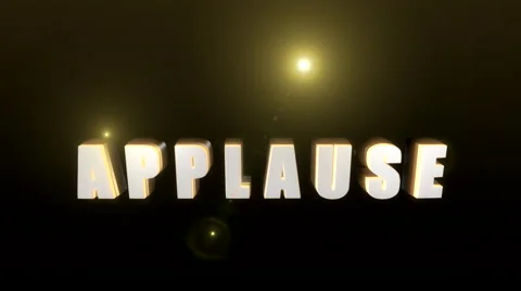 Aplausos 3D Stock Videos – Royalty-Free HD & 4K Videos
