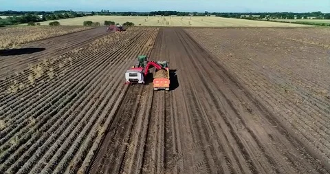 A reverse aerial clip filmed by drone of... | Stock Video | Pond5