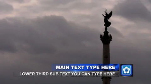 After Effects Template: Reverse Lower Third 2 #36402019