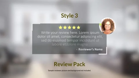 Review Pack ~ After Effects Project ~ AE #247145162 | Pond5