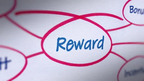 Reward Diagram with Business Concept on ... | Stock Video | Pond5