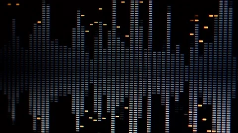 Rhythm on a black background. Musical rh... | Stock Video | Pond5