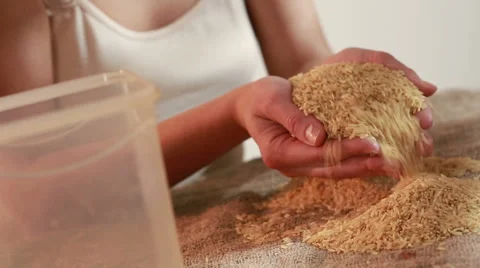 Cereal Spill Stock Footage ~ Royalty Free Stock Videos | Pond5