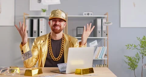 Happy Rich Guy Stock Videos – Royalty-Free HD & 4K Videos