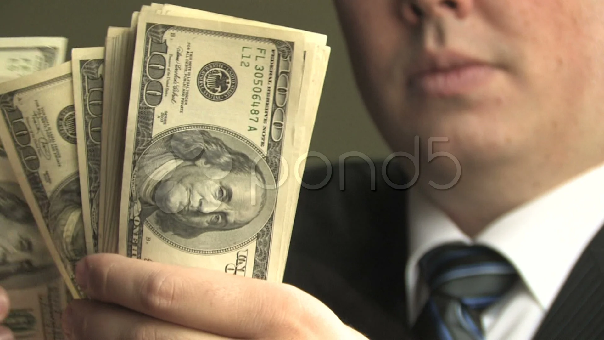 Rich Man With Money