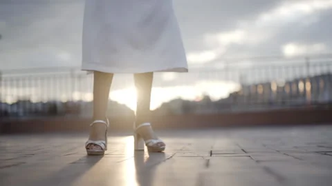 Rich high heels fashion trends ad at gol... | Stock Video | Pond5