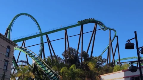 Roller Coaster Drop Stock Videos – Royalty-Free HD & 4K Videos | Pond5