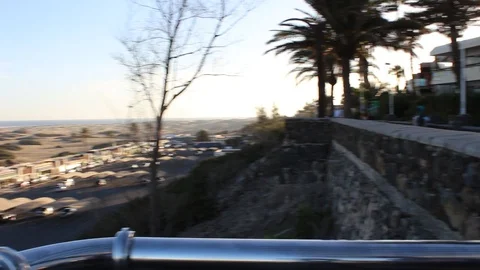 Right-Left Pan view of the Atlantic Ocea... | Stock Video | Pond5