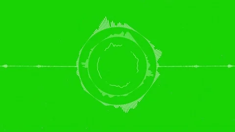 Ring and Wave Audio Spectrum with Partic... | Stock Video | Pond5
