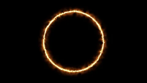 Ring Of Fire Abstract Background Seamles... | Stock Video | Pond5