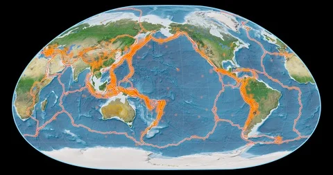 Ring Of Fire Map Stock Videos – Royalty-Free HD & 4K Videos | Pond5