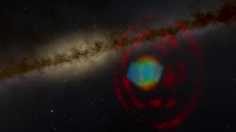 Ring Nebula in Interstellar Space | Stock Video | Pond5