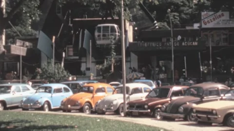 Rio de Janeiro - 1977: typical 70s retro... | Stock Video | Pond5