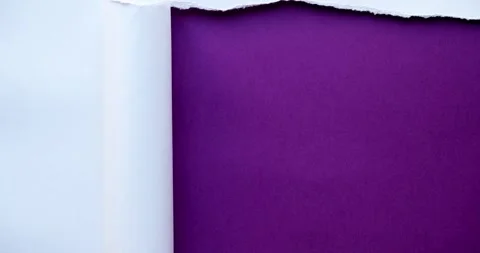 Ripping paper. 4K stop motion animation | Stock Video | Pond5