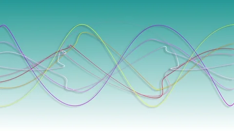 .ripple rhythm wave line background,equa... | Stock Video | Pond5