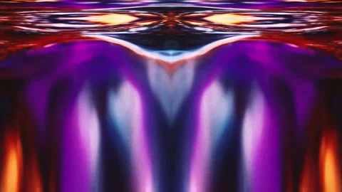 Rippling red and green waves with a digi... | Stock Video | Pond5