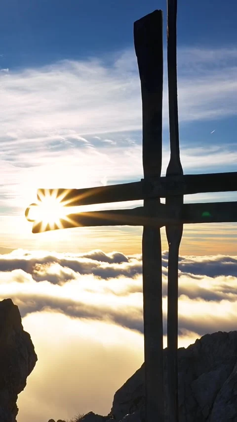 Christian Cross Sunrise Stock Videos – Royalty-Free HD & 4K Videos | Pond5