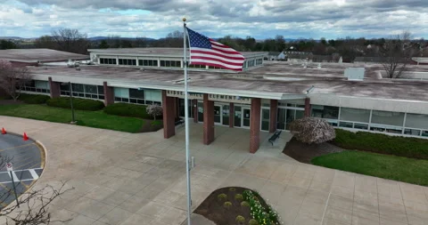 Elementary School Building Stock Video Footage | Royalty Free ...
