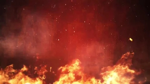 Rising fire Motion Background | Stock Video | Pond5