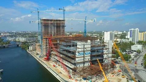 Landing Construction Site Stock Videos – Royalty-Free HD & 4K Videos