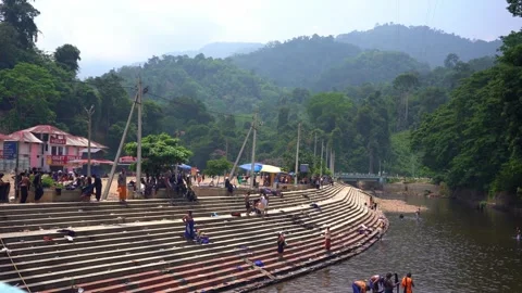 River Pamba,Kerala, India | Stock Video | Pond5