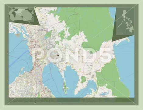 Rizal, Philippines. Open Street Map: Graphic #232514017