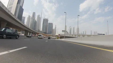 Road interchanges, middle eastern road t... | Stock Video | Pond5