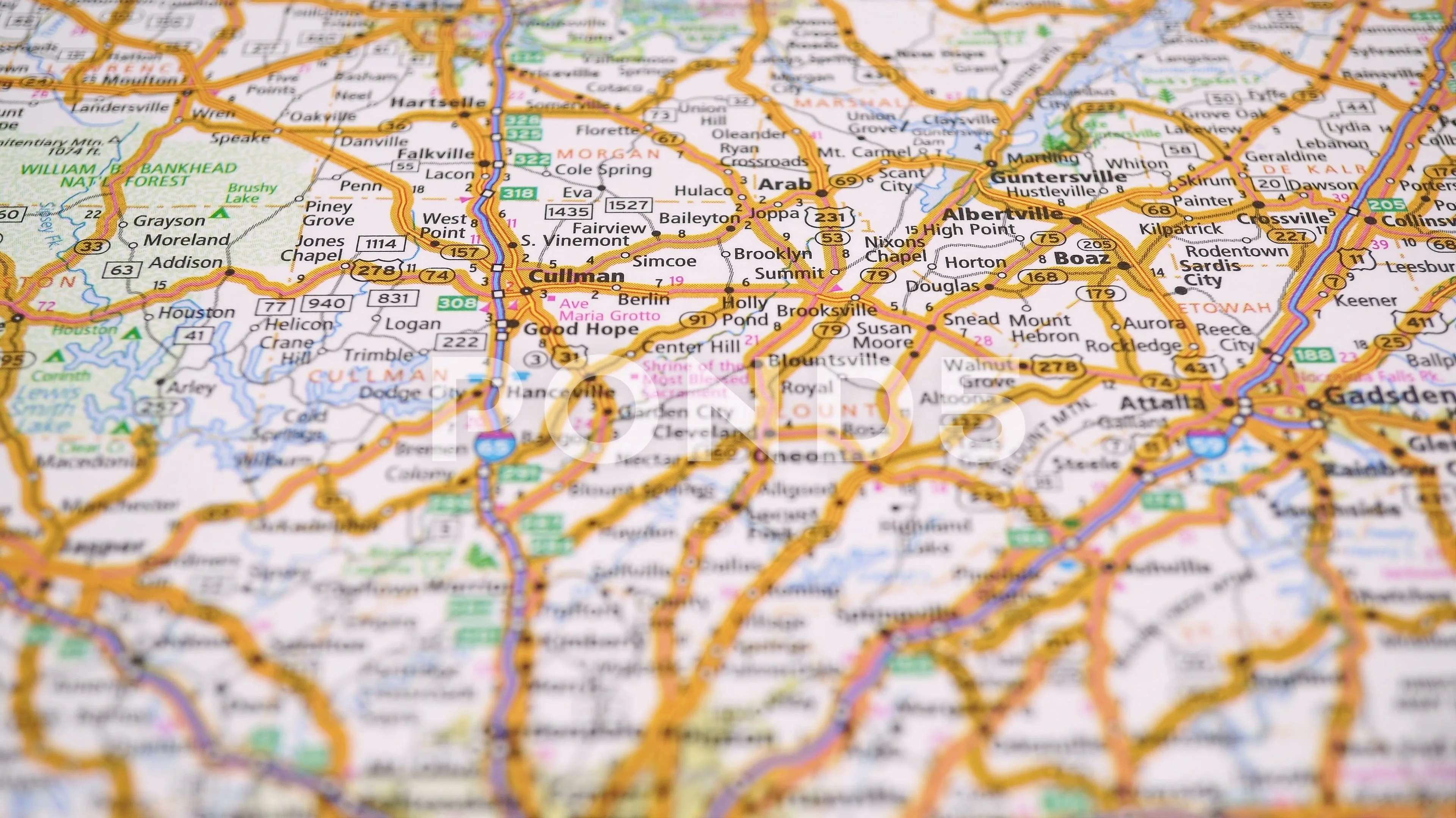 Street Map Of Arab Al