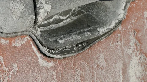 Road salt covering car and causing rust ... | Stock Video | Pond5