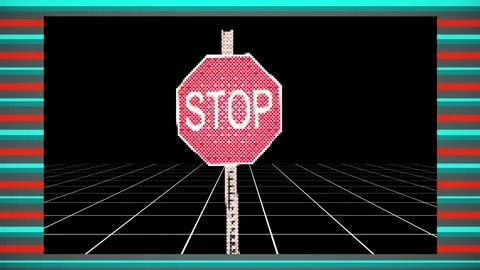 Retro Road Sign Stock Video Footage | Royalty Free Retro Road Sign ...