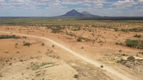 Road Trip Safari, 4x4 Off-Road, Namibia,... | Stock Video | Pond5