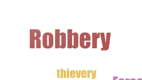 Robbery Word Cloud Animated Isolated On ... | Stock Video | Pond5