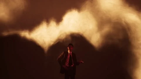 Robert Oppenheimer head of the Manhattan... | Stock Video | Pond5