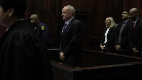 Robert Packham appears for murder in Wes... | Stock Video | Pond5