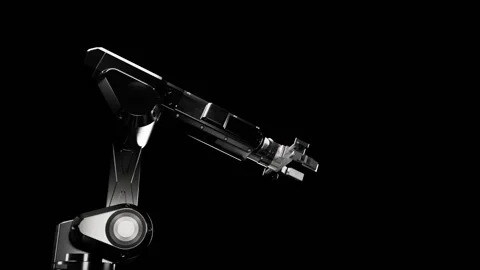 Robot Arm Animation | Stock Video | Pond5